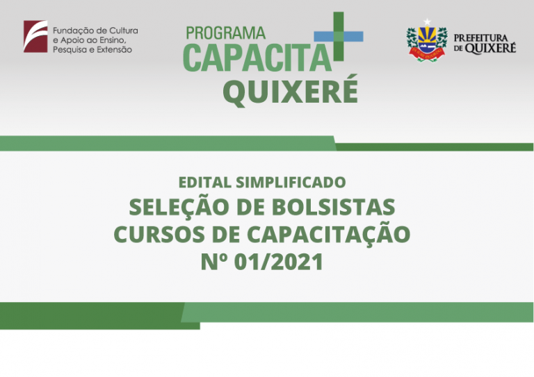 Programa Capacita + – Funcepe